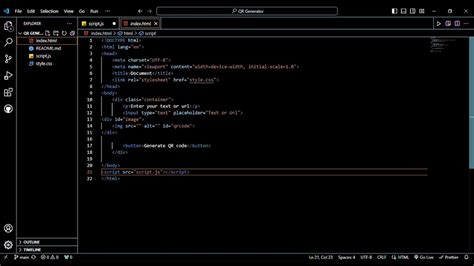 Video Sayaf Hameed Sheikh On Linkedin 31days31jsprojects Qrgenerator Javascript