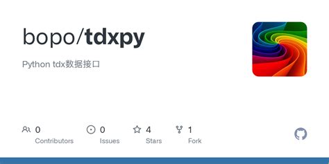 GitHub bopo tdxpy Python tdx数据接口