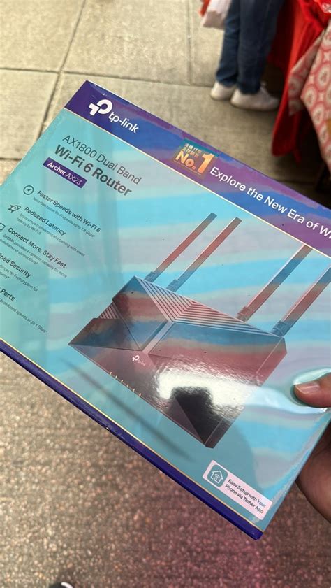 全新 TP Link TL AX23 Archer AX23 AX1800 Gigabit Wi Fi 6 路由器 電腦科技 電腦周邊及配件 Wifi及上網相關產品 Carousell