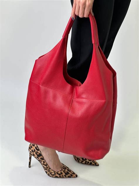 Сумка женская кожаная красная Fm1280f купить по самой низкой цене Интернет магазин Fashionmix