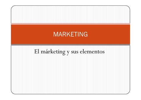 Marketing Introduction To The Syllabus Unit 1 And Unit 2 Marketing