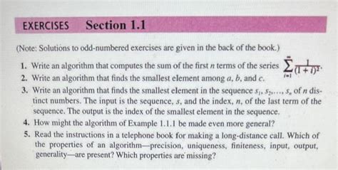 solved note solutions to odd numbered exercises are given