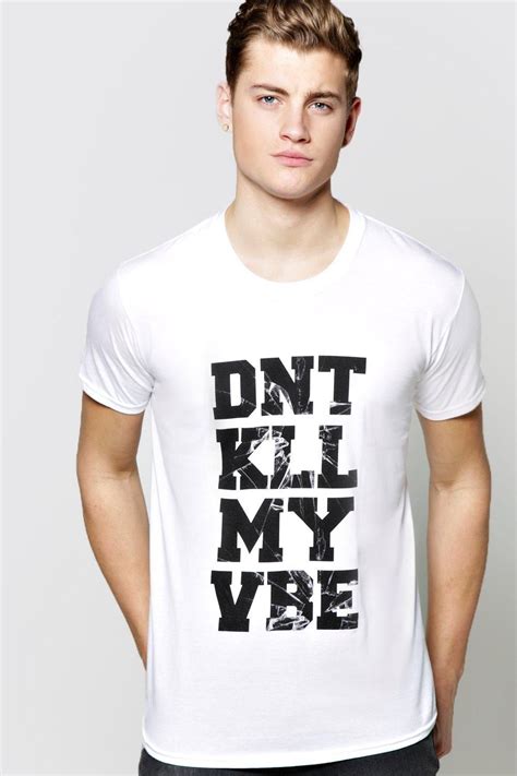 Dont Kill My Vibe Print T Shirt Mens Tshirts T Shirt Print T Shirt