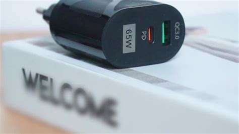 GaN 65W USB Korean Fast Charger Australian PD Type C Quick Charge Phone Charger EUUSUKKRAU Plug