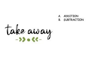 Addition Subtraction Word Problems By Aleydi Reyes TPT