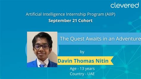 Clevered On Linkedin Ai Artificialintelligence Aiinternship Internship