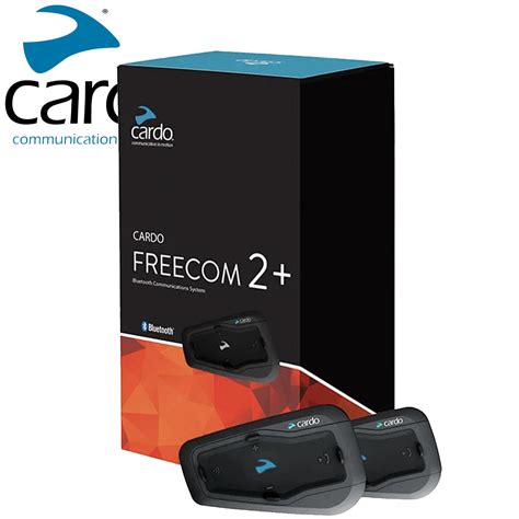 Cardo Freecom 2 Duo Bluetooth Intercom Twin Pack Apex 66