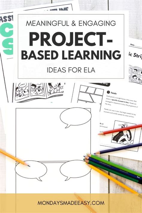 7 Fun Project Based Learning Ideas And Examples For The Ela Classroom