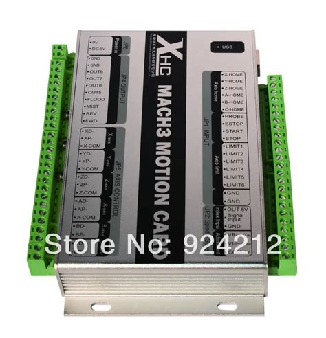 Aliexpress Buy New XHC Mach Motion Card With USB Interface Axis Motion Control Card MK