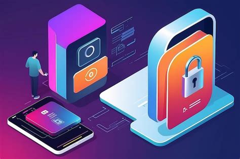 Premium Photo Two Factor Authentication Concept Illustration