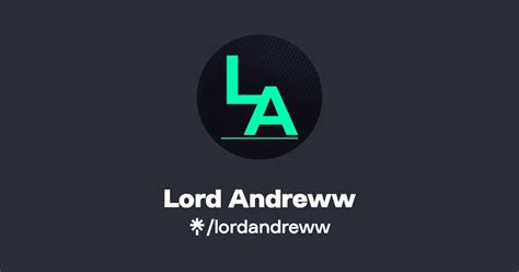 Lord Andreww Twitter Instagram Twitch Linktree