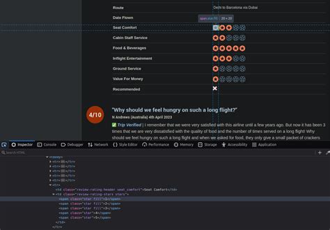 R Websraping From Skytrax Website With Rvest Stack Overflow