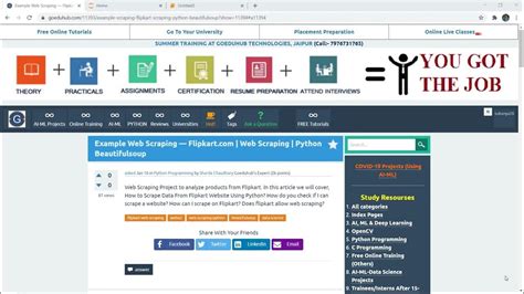 Web Scraping Flipkart Website Using Python Beautifulsoup Library Youtube