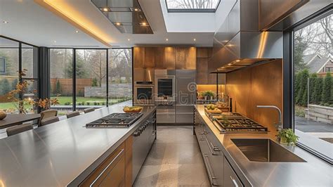 Enjoy The Organic Feel Of Kitchen Designed With Authentic Natural Wood