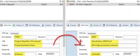 How To Update Pdf Documents In Solidworks Pdm With A New Revision