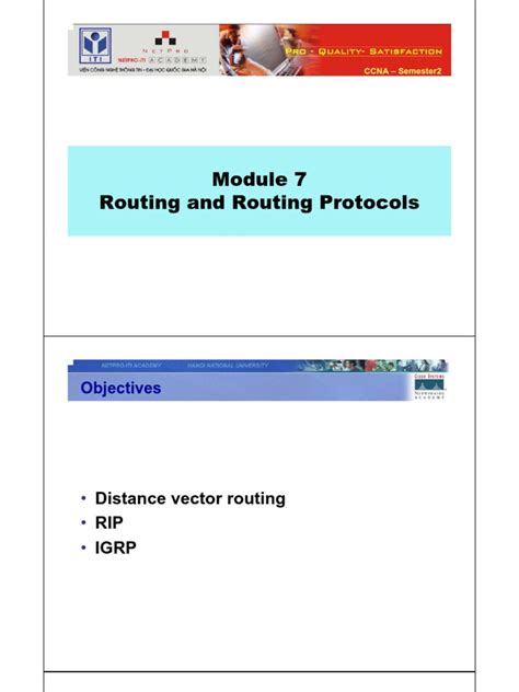 Ccna2 M7 Distance Vector Routing Protocol Pdf Routing Ip Address