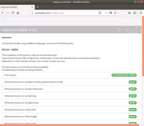 How To Setup Kajona Cms With Nginx On Ubuntu Linux Geek Rewind