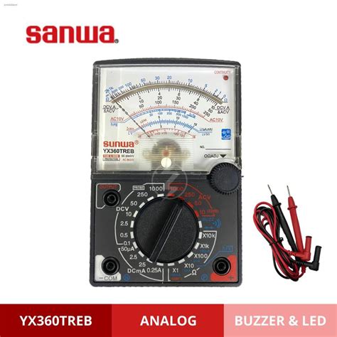 Sunwa Analog Type Multimeter Multi Meter Tester With Buzzer And Led Yx