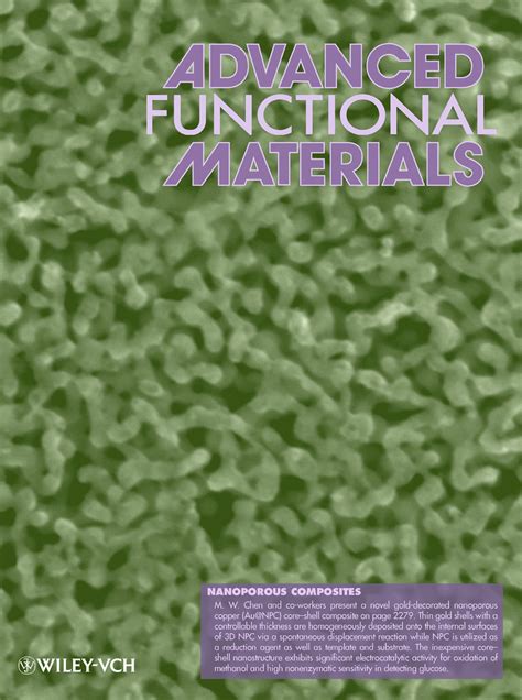 Nanoporous Composites A Three‐dimensional Gold‐decorated Nanoporous Copper Core Shell Composite