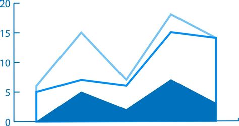 Line Graph Icon Or Symbol In Blue Color Vector Art At Vecteezy