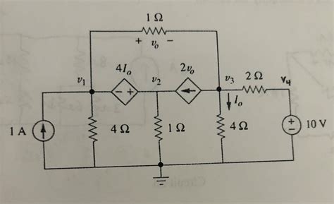 solve circuit using mesh current analysis currents