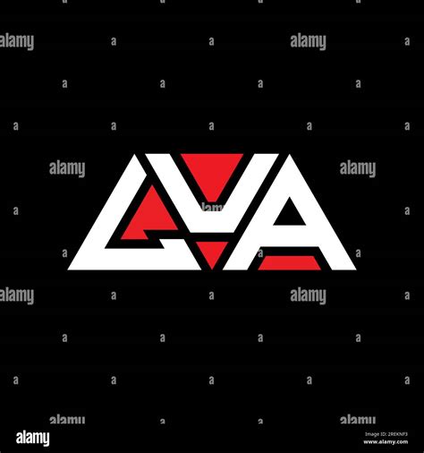 Lua Triangle Letter Logo Design With Triangle Shape Lua Triangle Logo Design Monogram Lua