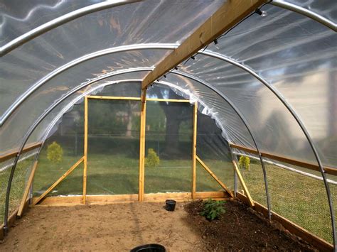 Hoop Greenhouse Construction
