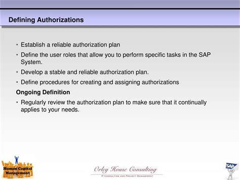 Ppt Authorizations In Sap Powerpoint Presentation Free Download Id4530340