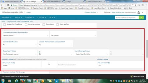 Nf 4935 Coverage Amount Did Not Get Calculate For Ltd Plan Workterra Jira