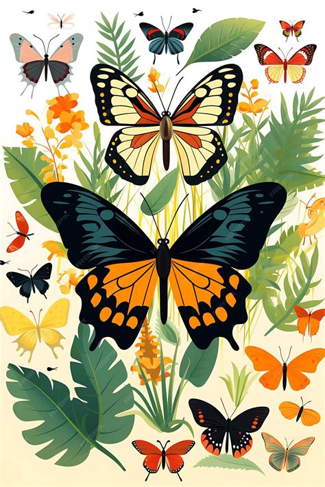Premium Photo Poster Of Insect Diversity Ecosystem Balance Bright