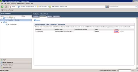 Part 3 Configuring Site Recovery Manager Srm With Hp Storevirtual