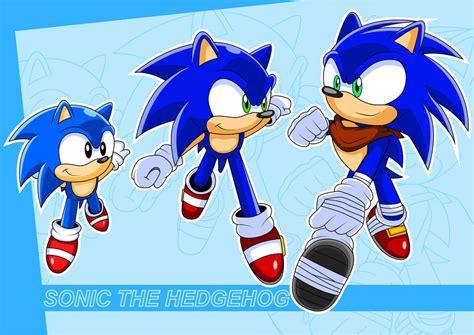 Sonic Classic Modern And Boom By Arung98 On Deviantart