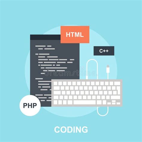 Program Coding Vector Illustration Concept Stock Vector Illustration Of Code Webpage 364376877