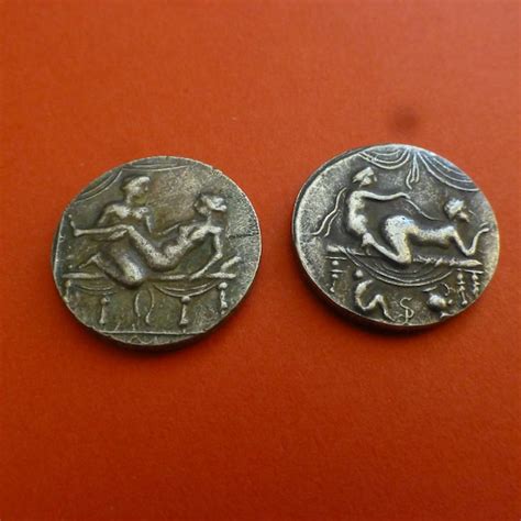 Roman Brothel Coin Etsy