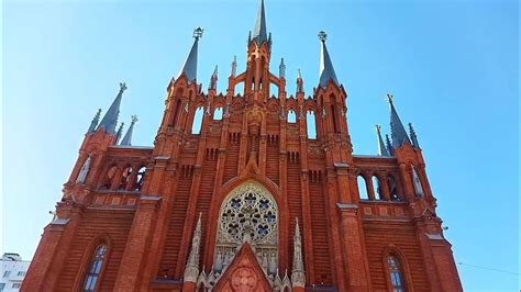 Римско католический Кафедральный собор Непорочного зачатия Пресвятой Девы Марии в Москве Youtube