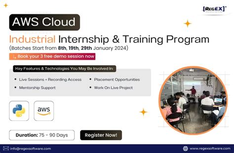 industrial internship training program march 2024 regex software