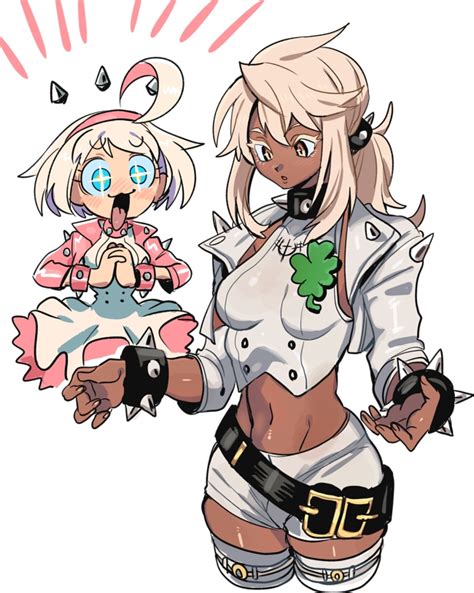 Ramlethal Valentine And Elphelt Valentine Guilty Gear And More Drawn By Nanika Nnkgh