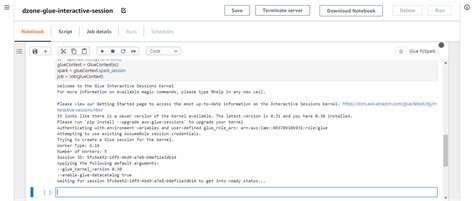 Performing Etl With Aws Glue Interactive Sessions