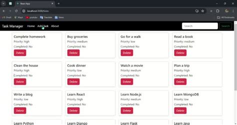 Sohit Prajapati On Linkedin React Webdevelopment Todolist