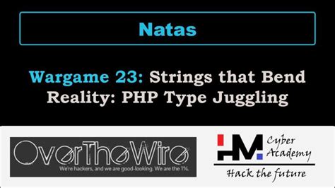 mukesh a k a torhat on linkedin natas 23 strings that bend reality php type juggling