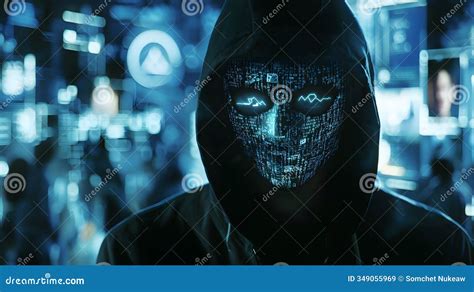 Cybersecurity Threats Unveiled Digital Realm Concept Art Dark Environment Close Up View