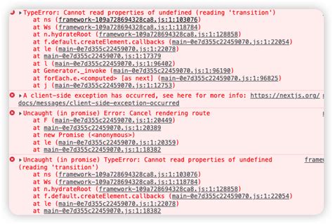 Bug Cannot Read Properties Of Undefined Reading Transition · Issue