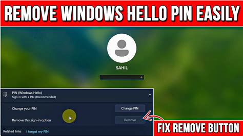 Windows Hello Disable Pin At Ruth Flaherty Blog