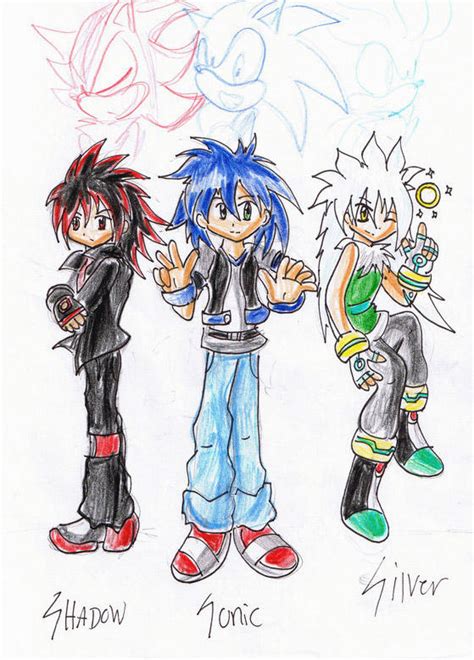 Sonic Shadow And Silver By Darkthief2008 On Deviantart