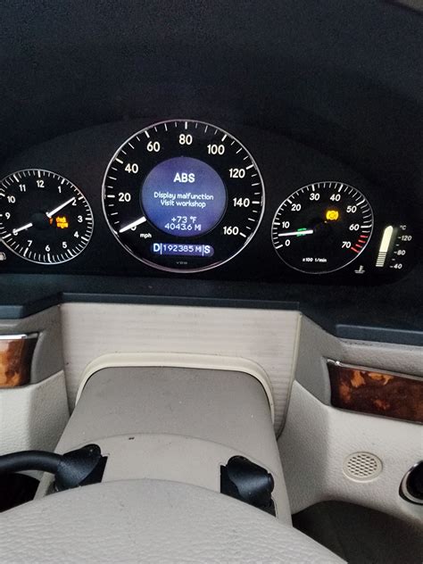 2006 E350 Abs And Esp Display Malfunction Mercedes Benz Forum