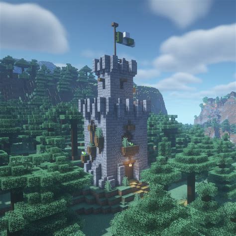 Minecraft Castle Watchtower