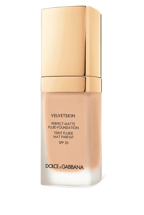 Buy Dolce & Gabbana Velvet Skin Perfect Matte Fluid Foundation for ...