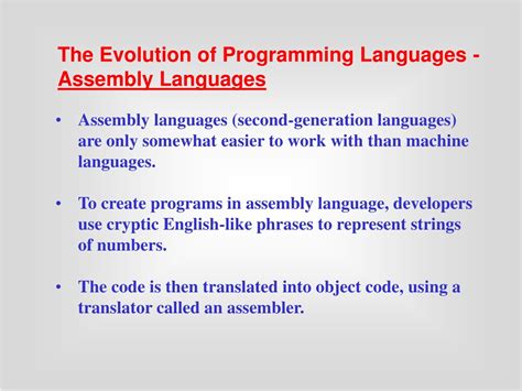 Ppt Programming Languages And The Programming Process Powerpoint