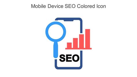 Mobile Device SEO Colored Icon In Powerpoint Pptx Png And Editable Eps Format PPT Example