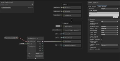 Emission Node In Shader Graph Unity Engine Unity Discussions